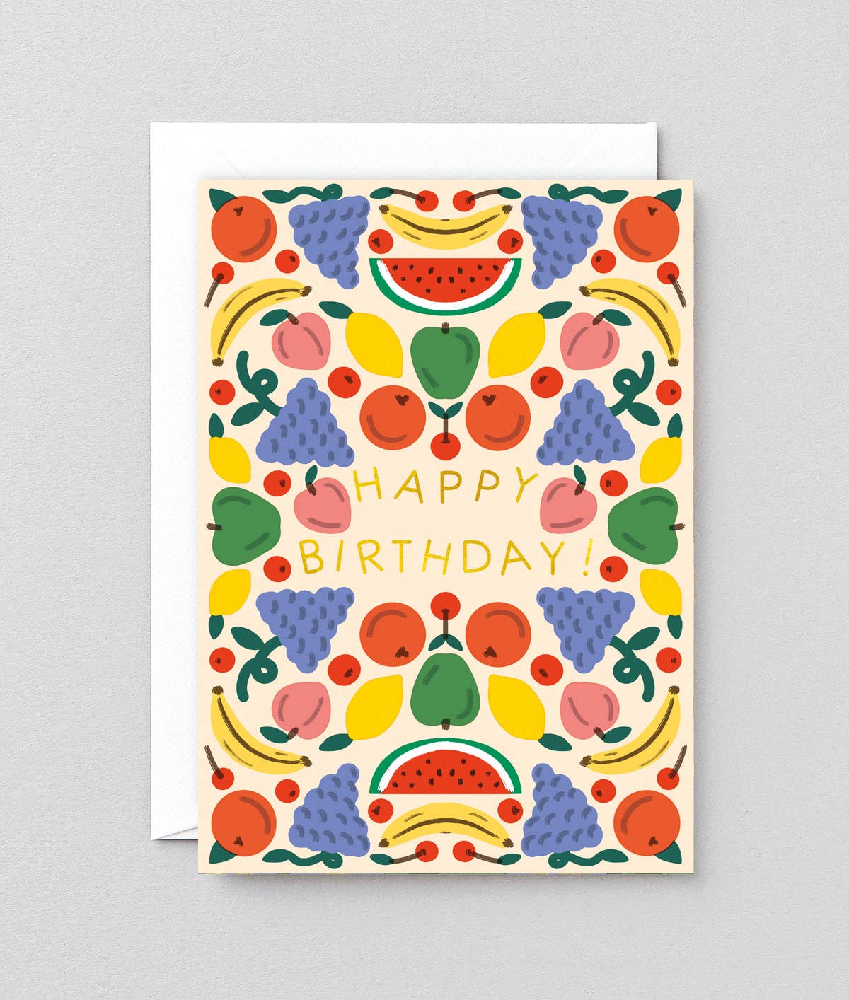 Happy Birthday Fruits Greeting Card | Humboldt House
