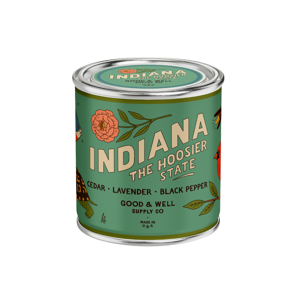 Indiana State Soy Candle | Humboldt House