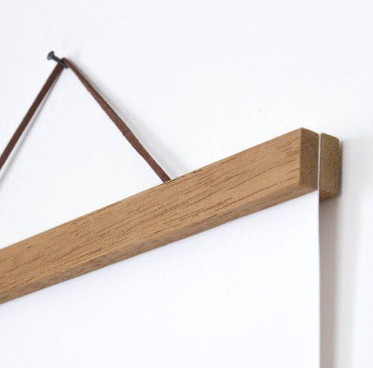 Magnetic Wooden Print Hanging Frame | Humboldt House